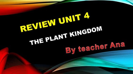 Science review unit 7 | PPT