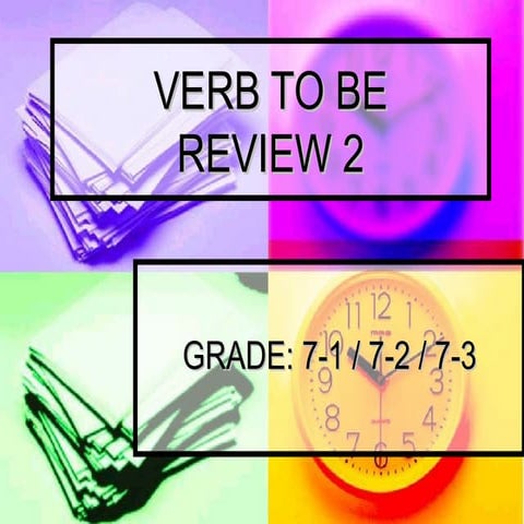 Review verb to be # 2 | PPT