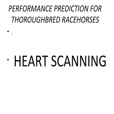Cardiovascular keynote by Jeff Seder | PPT | Equine Sports | Sports