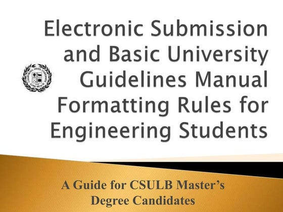 Electronic submission process diagram | PPT