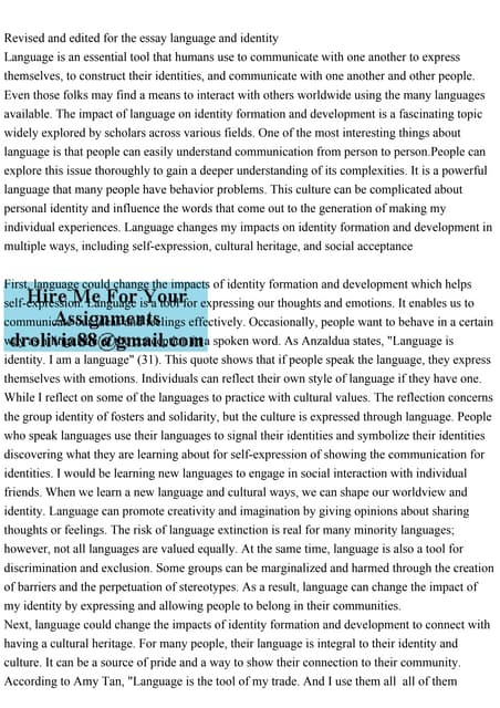 Importance of language in communication | PPT