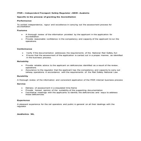 Revised assignment1 6sigma- specific to accreditation process | DOCX ...