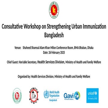 Revised Banner for consultative workshop on urban immunization.pptx