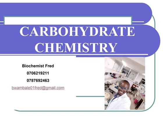 Physical and chemical properties of carbohydrates | PPTX | Chemistry ...