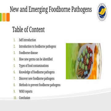 Revised New and emerging foodborne pathogens.pptx