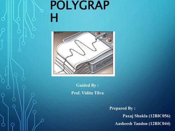 Polygraphy | PPT | Science