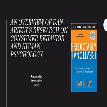 Revised predictably irrational presentation | PDF