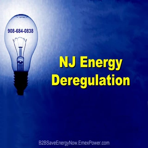 What is energy deregulation | PPTX