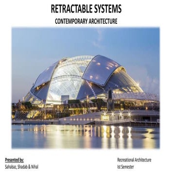 Retractable systems | PPTX