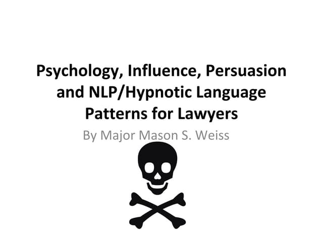 Aforest persuasive techniques 1 | PPT