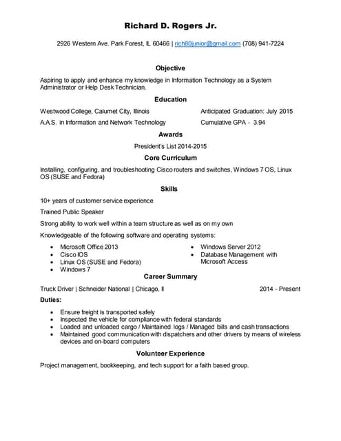 Thomas Ruggiero Resume (1) | PDF