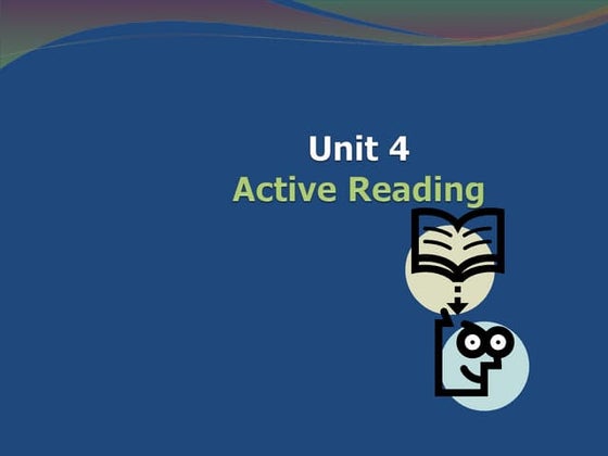 Reading skills | PPT