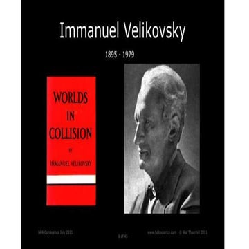 Revised Velikovsky slideshow | PPTX