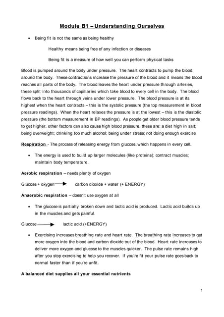 Biology: B1 Revision (AQA) | PPT | Heart and Cardiovascular Diseases ...