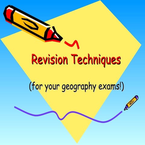 Revision Techniques For Yr 11 | PPT
