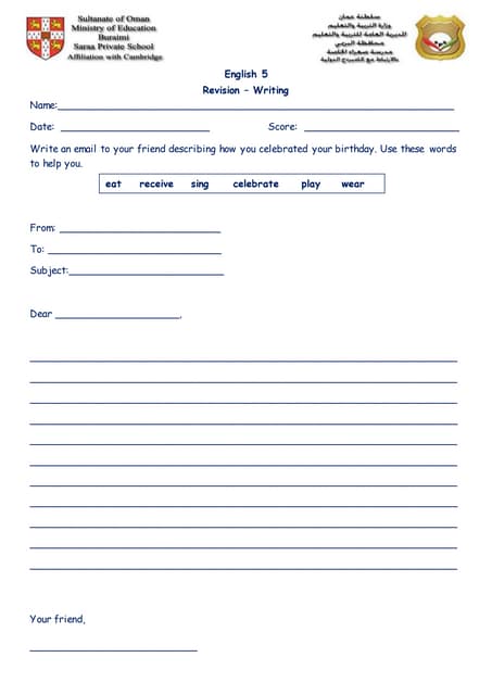 Grammar Worksheet: Rhyming words | DOCX