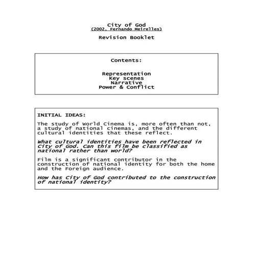 Revisionbooklet | PDF