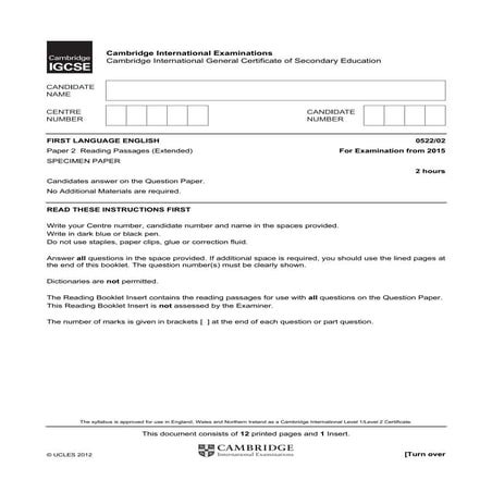 Revision day paper | PDF