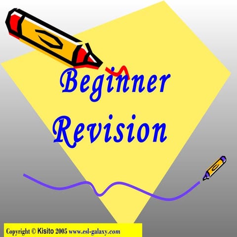 Revision exercise | PPS