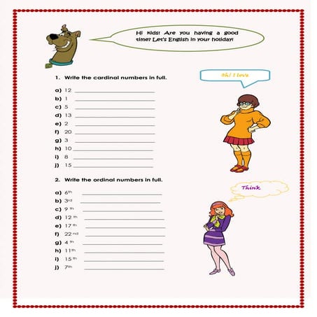 Revision exercises 2 | DOCX