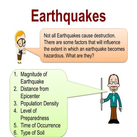 Earthquake Scales - Mercalli scale vs Richter scale | PDF
