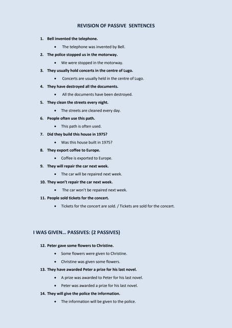 PASSIVE AND CAUSATIVE | PPT