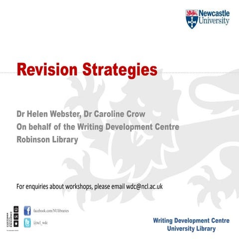 Revision strategies | PPTX