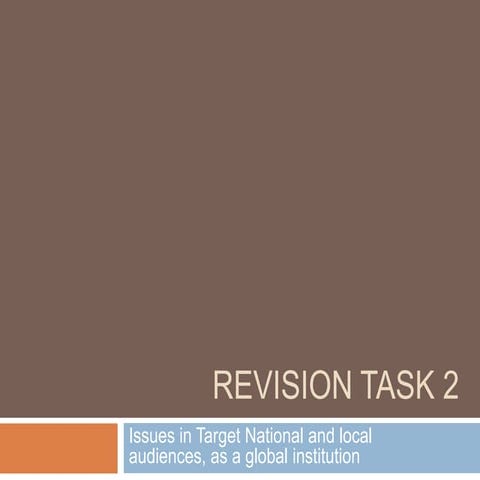Revision Task 2 | PPT