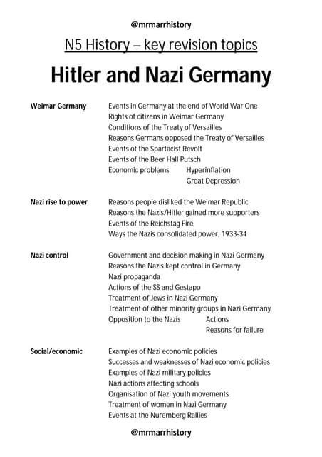 Example National 5 History questions - Explain | PDF | Crime & Harmful ...