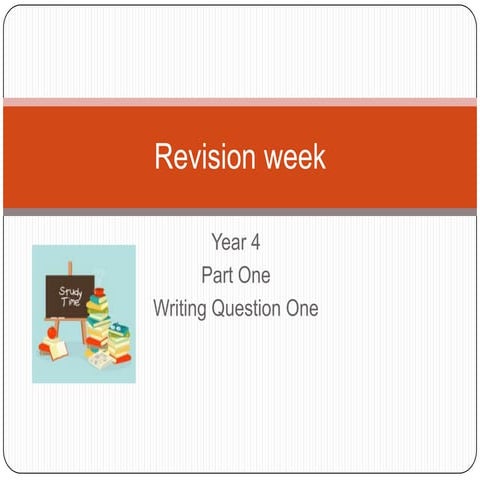 Revision week 111010 writing | PPT