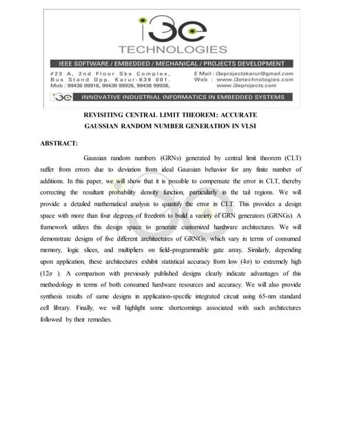 Revisiting Central Limit Theorem Accurate Gaussian Random Number