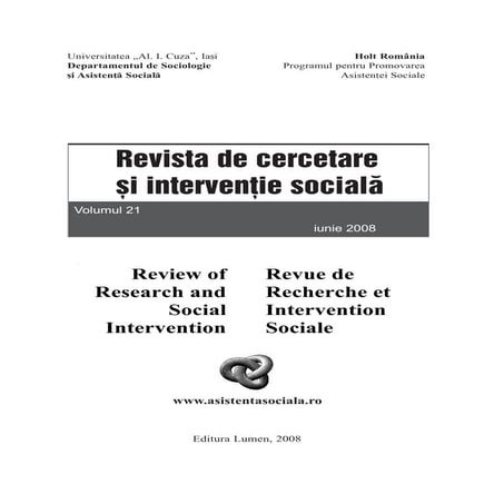 Asistenta sociala, structura, istorie si dezbateri recente | PDF