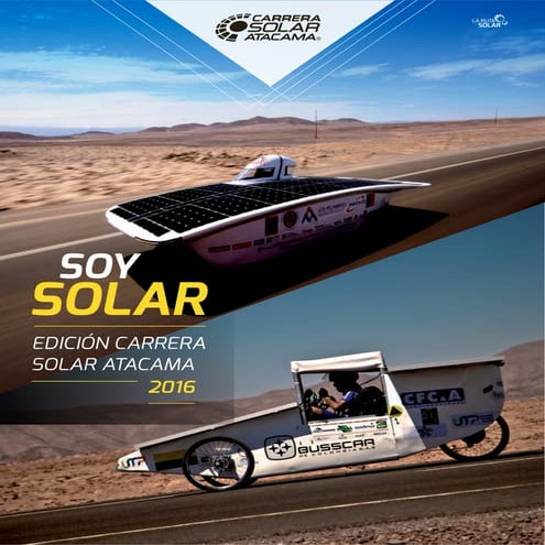 Revista Carrera Solar Atacama 2016 | PDF