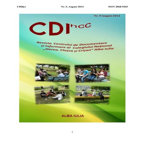 Revista CDIhcc nr. 5/2014 | DOCX