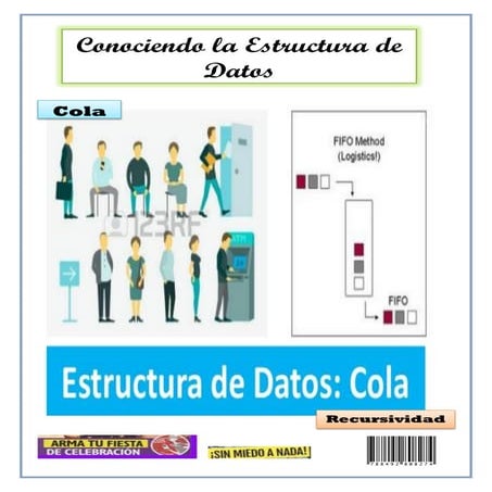 Recursividad y Cola (Estructura de Datos) | PDF