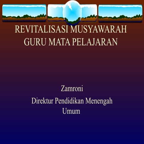 Revitalisasi Mgmp | PPT