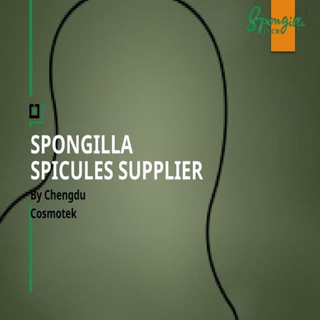 Revitalize Skin Naturally with Premium Spongilla Cream | PPTX