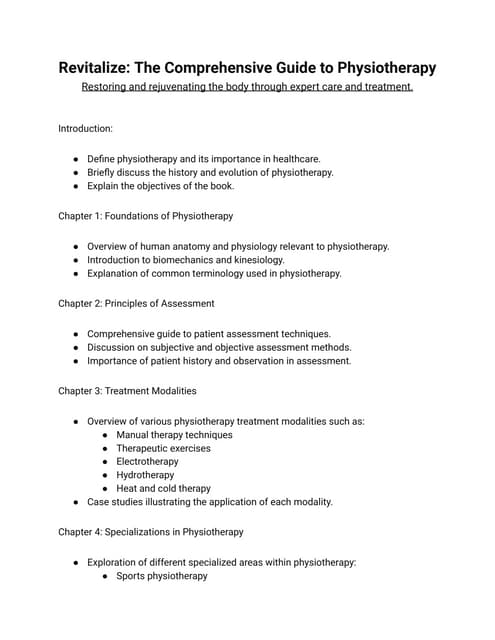 Introduction to physiotherapy | PPTX | Physical Therapy | Wellness