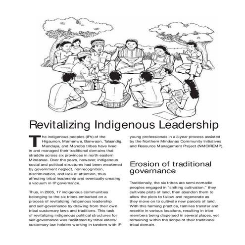 Revitalizing indigenous leadership | PDF