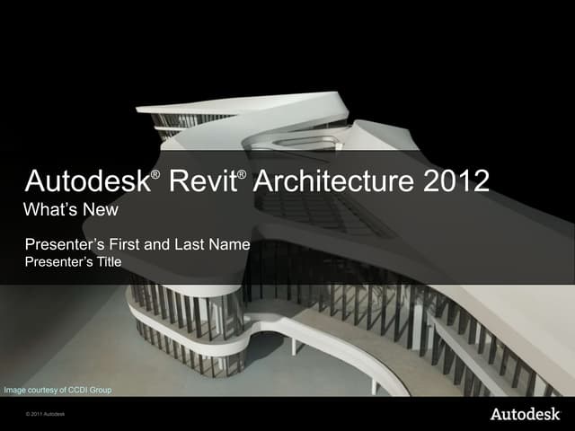 Revit introduction class | PPT