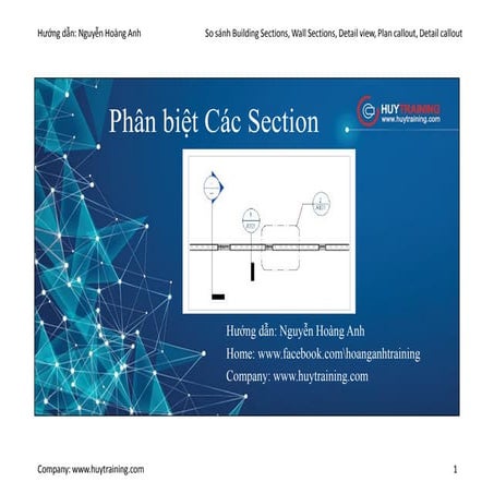 So Sánh building sections, wall sections, detail view, plan callout ...
