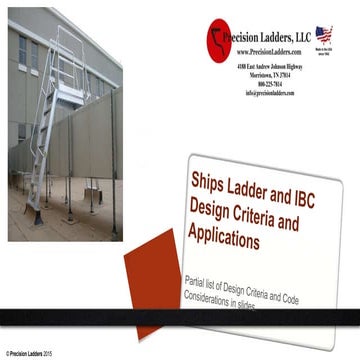 Ships Ladder Revit Drawings and Code Considerations | PPTX