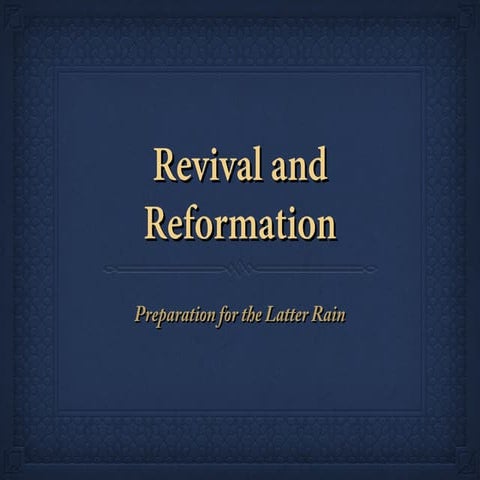 Revival reformation-100729171652-phpapp02 (1) | PPT