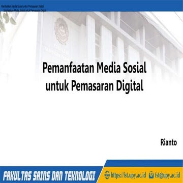 Manfaatkan Media Sosial untuk Pemasaran Digital.pptx