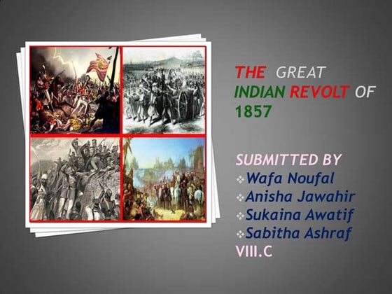 Revolt of 1857 | PPT