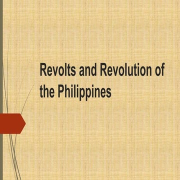 Revolts and Revolution of the Philippines Miss. Pave.pptx