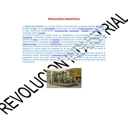 Revolucion industrial | PPT