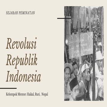 Revolusi indonesia | PDF