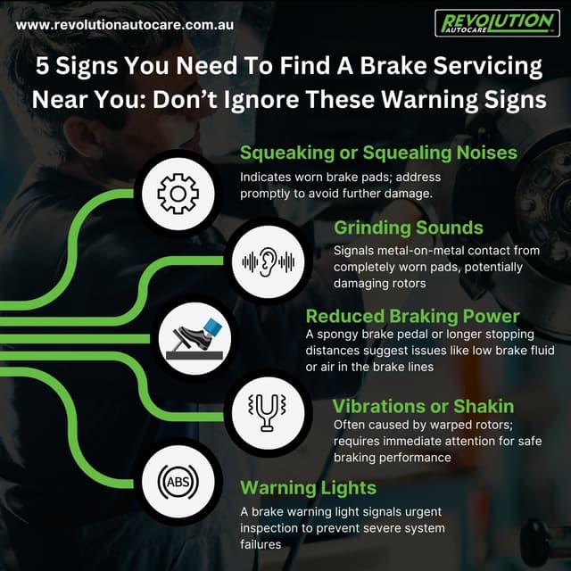 5 Signs You Need To Find A Brake Servicing Near You: Don’t Ignore These ...