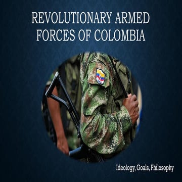 Revolutionary armed forces of colombia | PDF